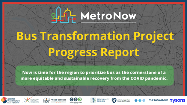 MetroNow Coalition Releases Bus Transformation Project Progress Report ...